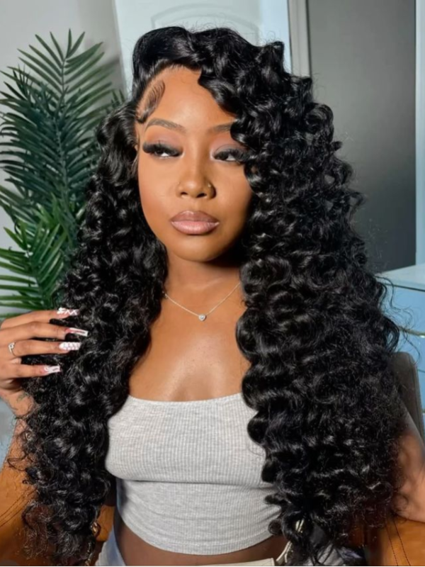 3-In-1 Half Wig Wand Curly Glueless Flexi-Fit Drawstring Wig Beginner ...